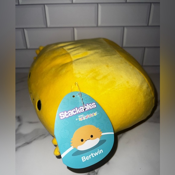 Squishmallows | Toys | Bertwin The Bearded Dragon Stackable | Poshmark